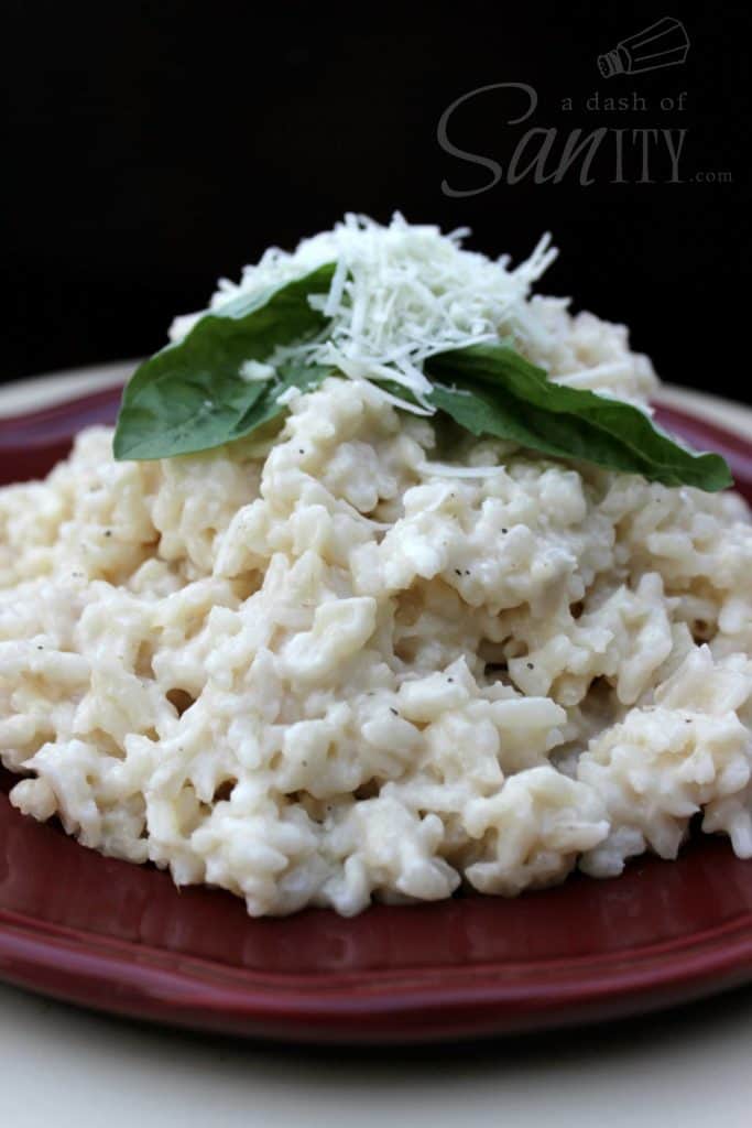 Three Cheese Risotto - Dash of Sanity