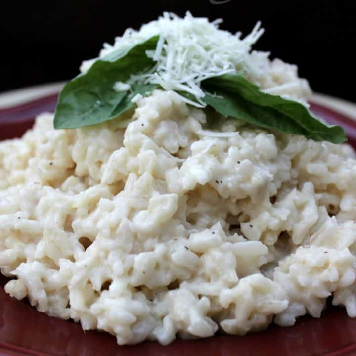 Three Cheese Risotto - Dash of Sanity