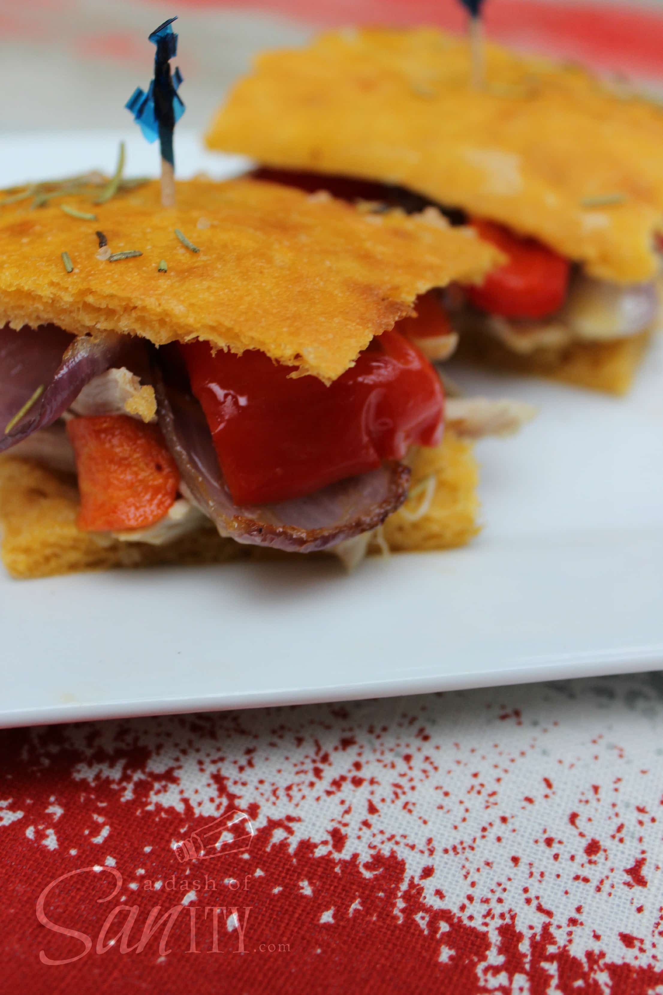 Roasted Chicken & Vegetable Medley Sliders - Dash of Sanity