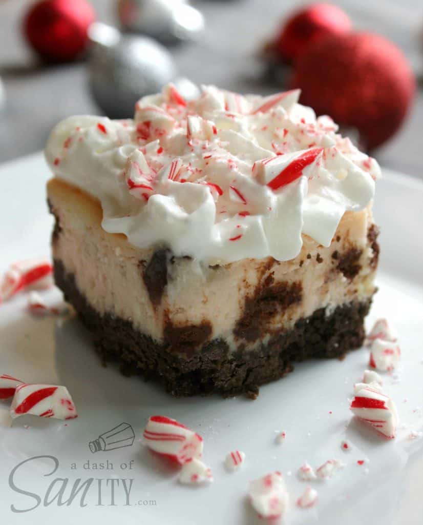 Easy Peppermint Cheesecake - Dash of Sanity
