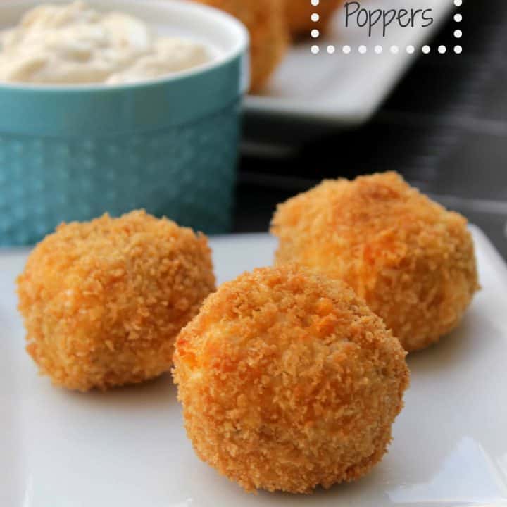 Buffalo Chicken Poppers - Dash of Sanity
