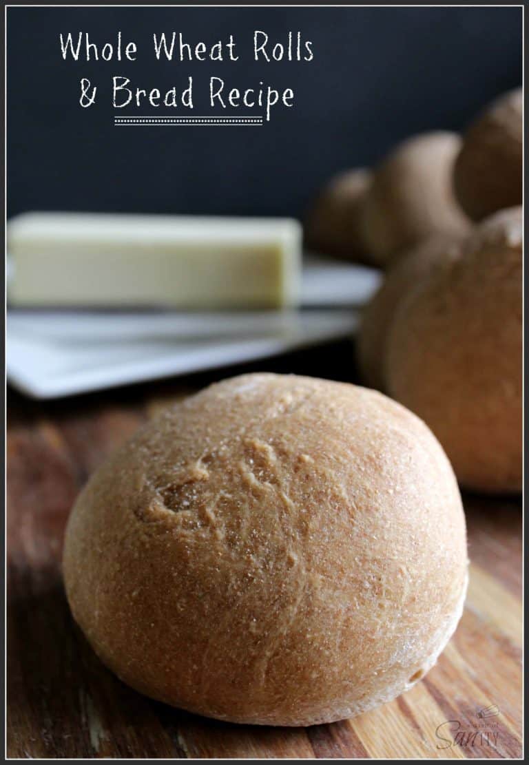 Whole Wheat Bread - Dash of Sanity