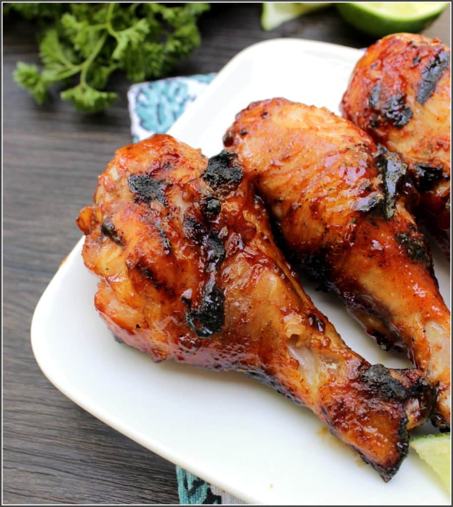 Honey Ginger Barbecue Chicken - A Dash of Sanity