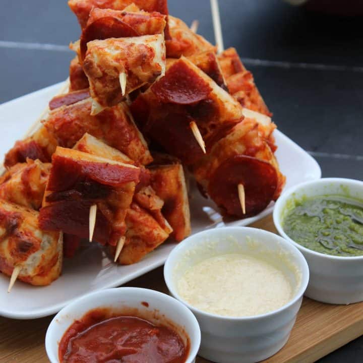 Pizza Kabobs