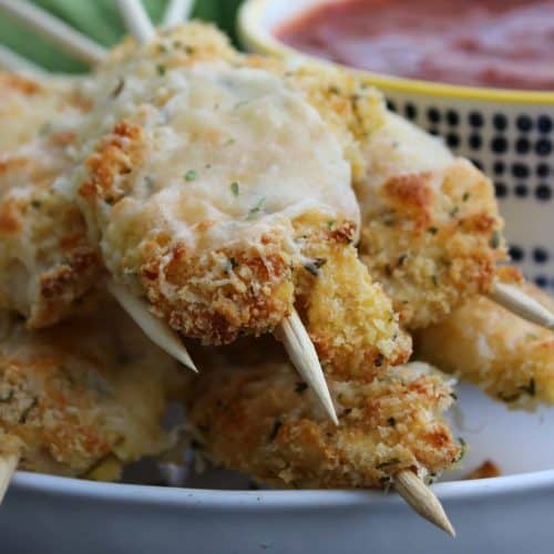 Baked Chicken Parmesan Sticks