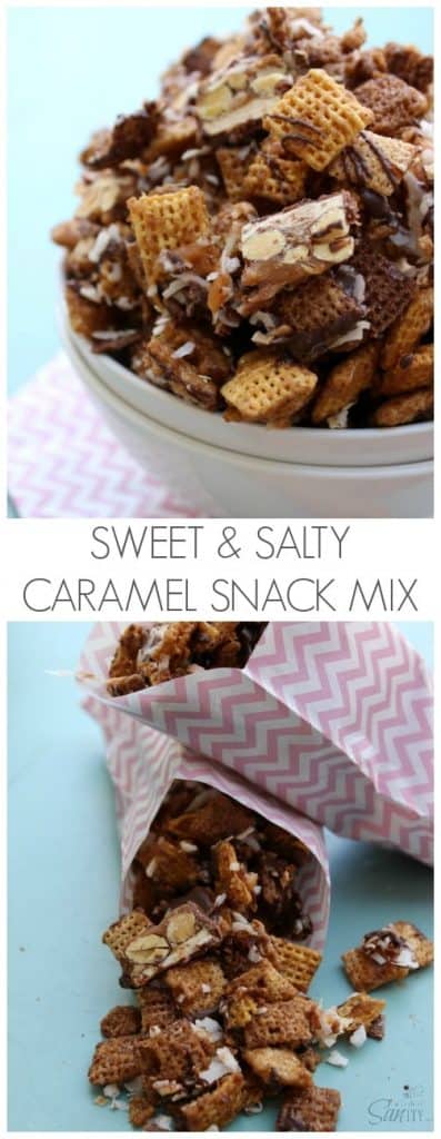 Sweet & Salty Caramel Snack Mix