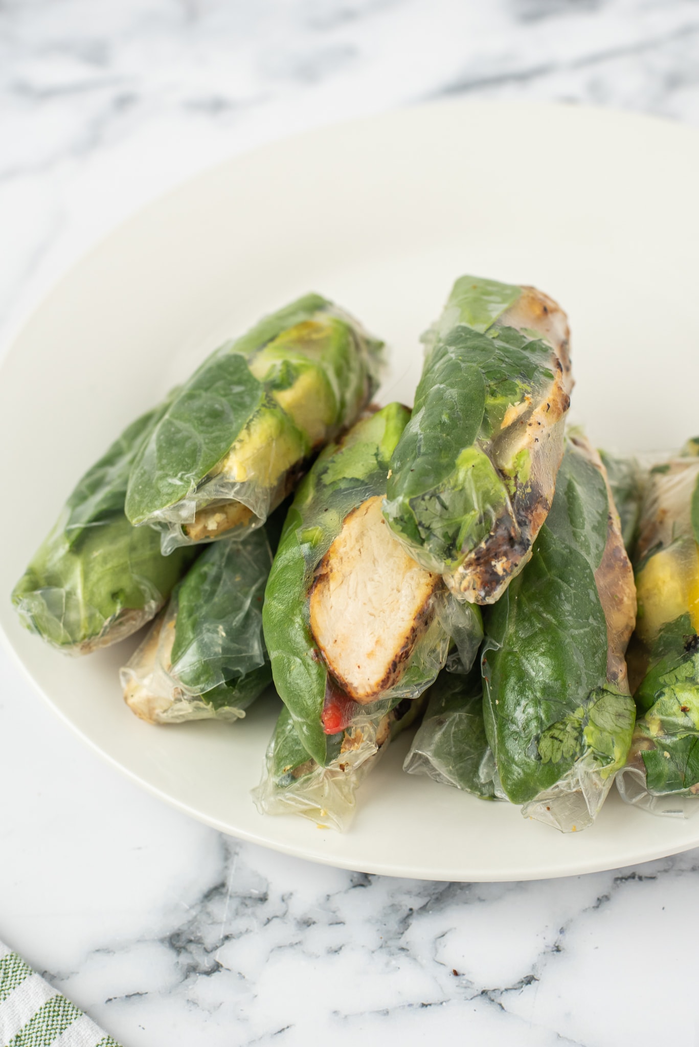 Fresh Mexican Spring Rolls