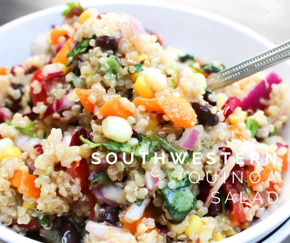 Southwestern Quinoa Salad - Dash of Sanity