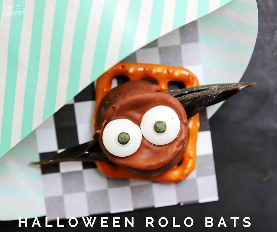 Halloween Rolo Bats - Dash of Sanity