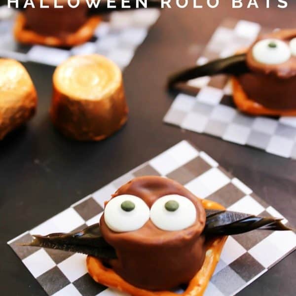 Halloween Rolo Bats - Dash of Sanity