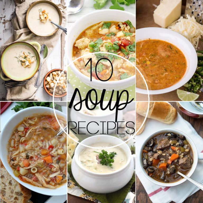 10 Soups To Make All Year Long - Dash of Sanity