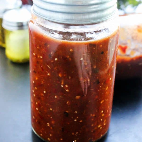 Smoky Roasted Salsa - Dash of Sanity