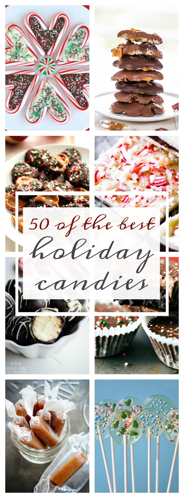 50 Best Holiday Candies - A Dash of Sanity