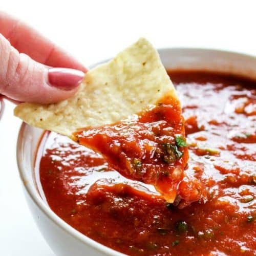 Best Ever 5-Minute Salsa - Dash of Sanity