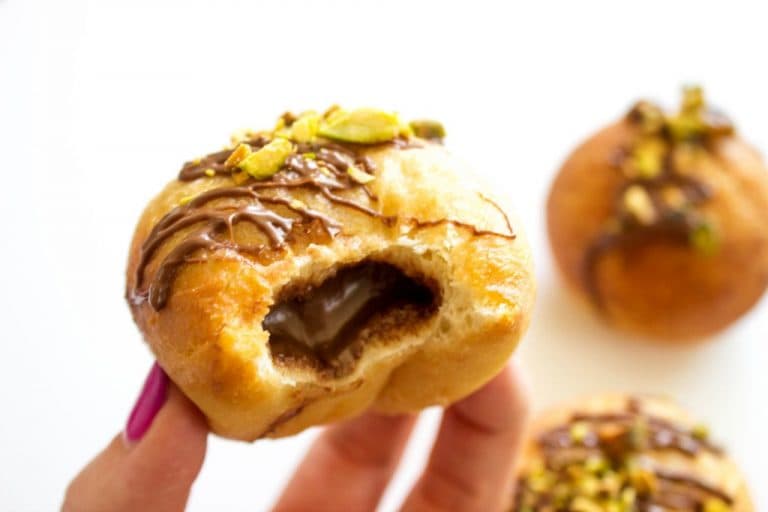 Nutella Donut Recipe - Dash of Sanity