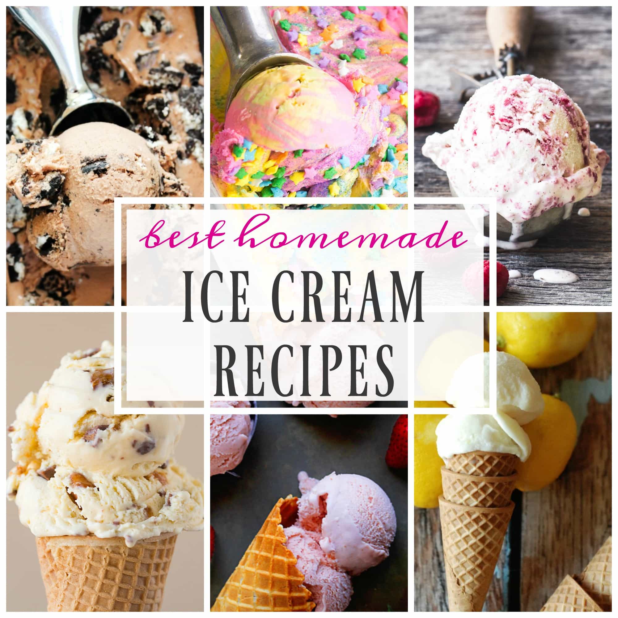 Best Homemade Ice Cream Recipes - Dash of Sanity