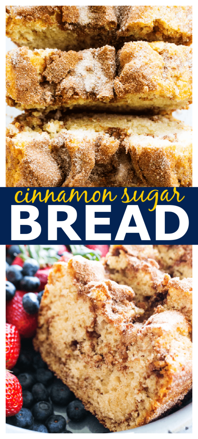 Cinnamon Sugar Bread - Dash of Sanity