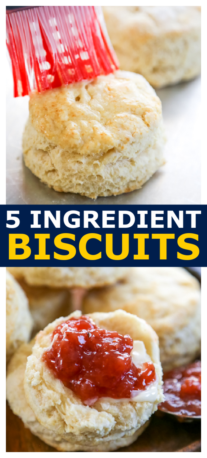 5 Ingredient Biscuits - Dash of Sanity