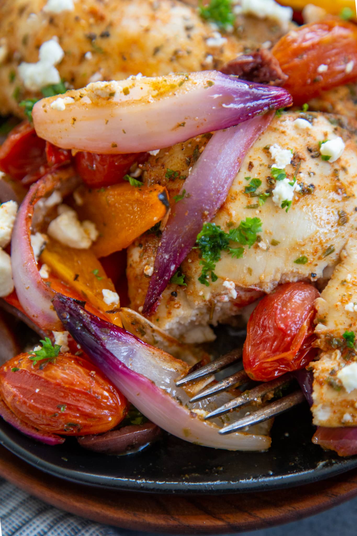Skillet Mediterranean Chicken - Dash of Sanity