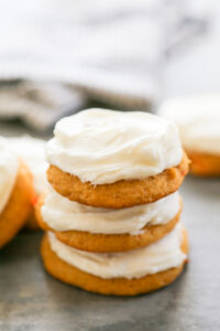 Soft Carrot Cake Cookies - Dash of Sanity