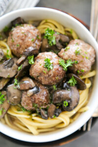 Marsala Meatballs - Dash of Sanity