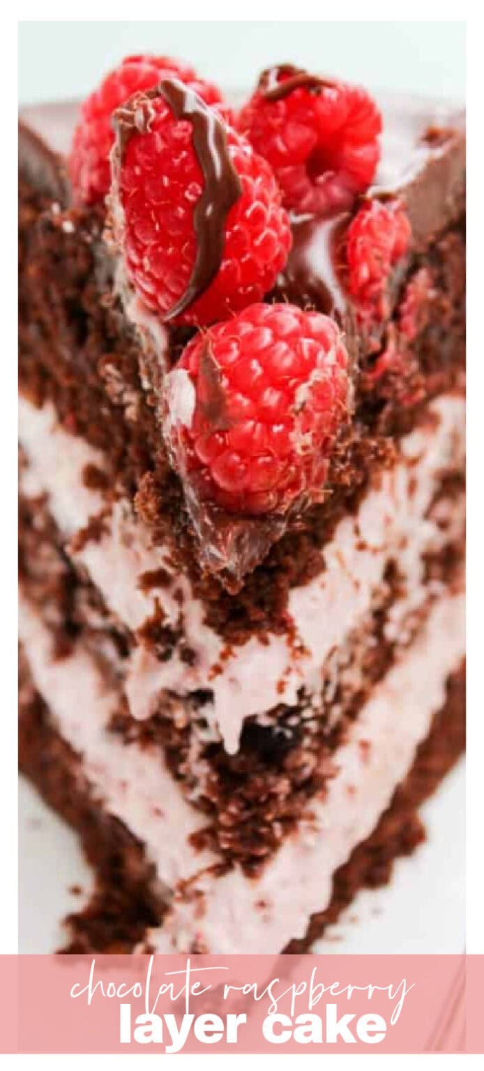 Chocolate Raspberry Cake - Dash of Sanity