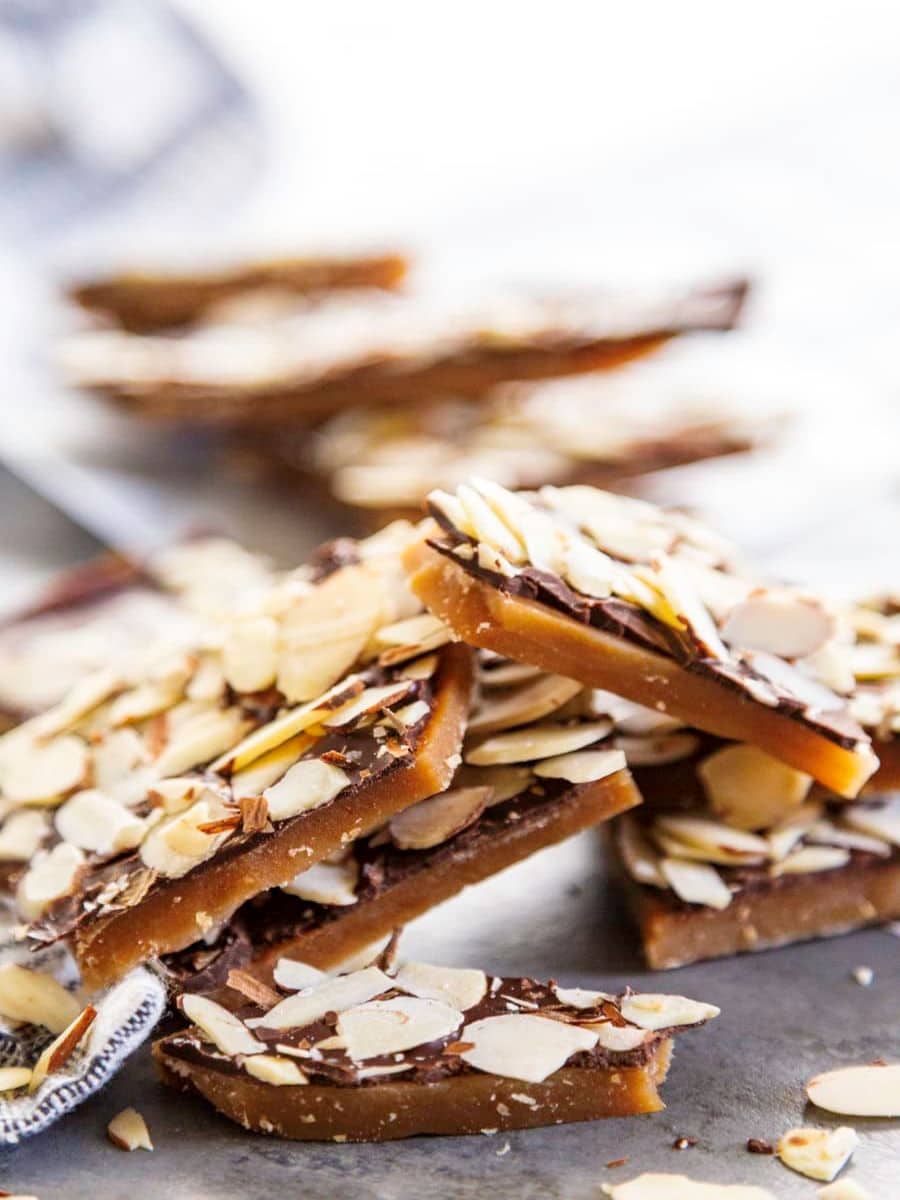 How to Make English Toffee - Dash of Sanity