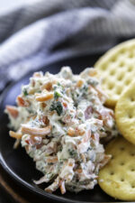 Cream Cheese Veggie Dip - Dash of Sanity