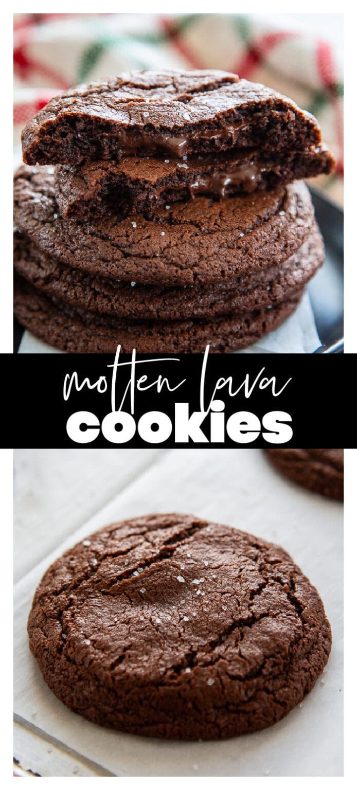 Molten Lava Cookies - Dash of Sanity