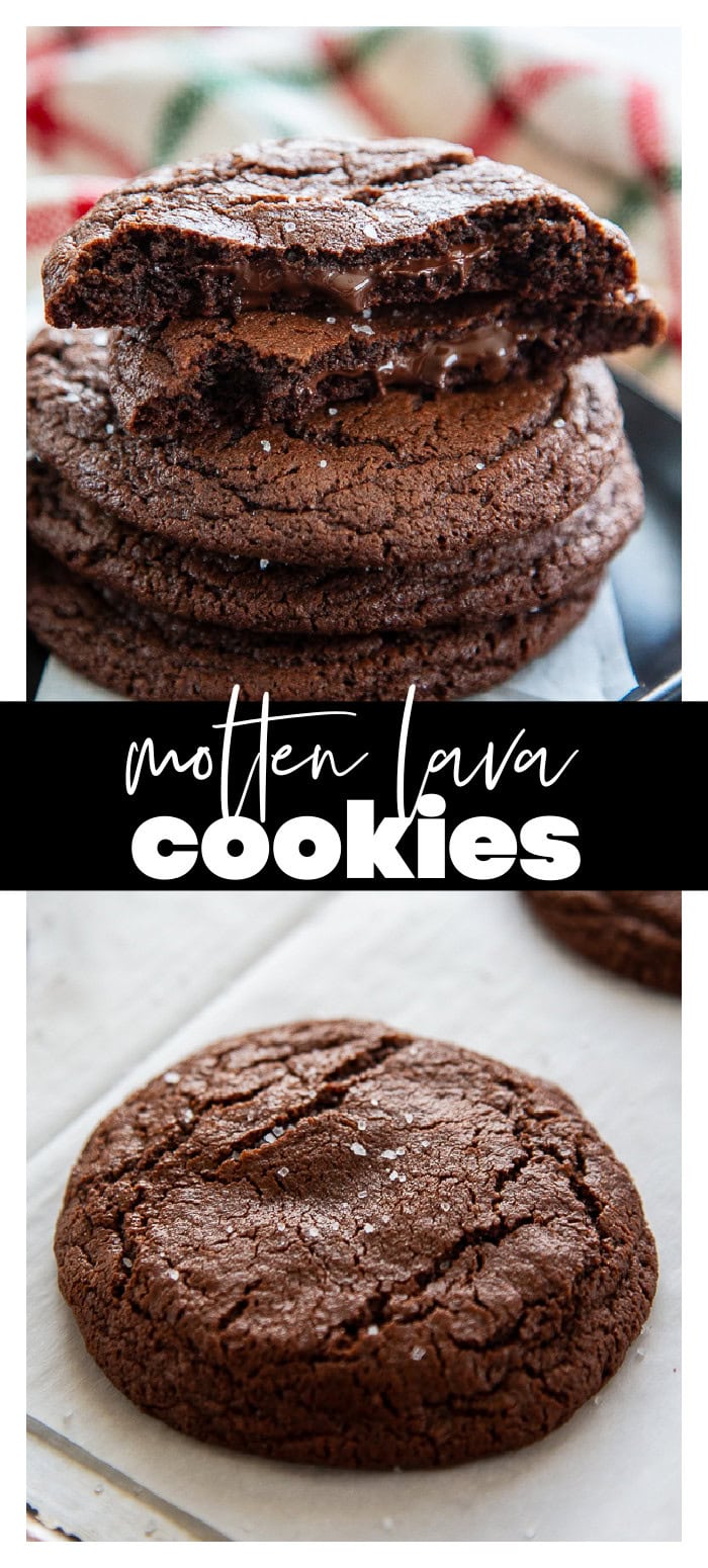 Molten Lava Cookies - Dash of Sanity